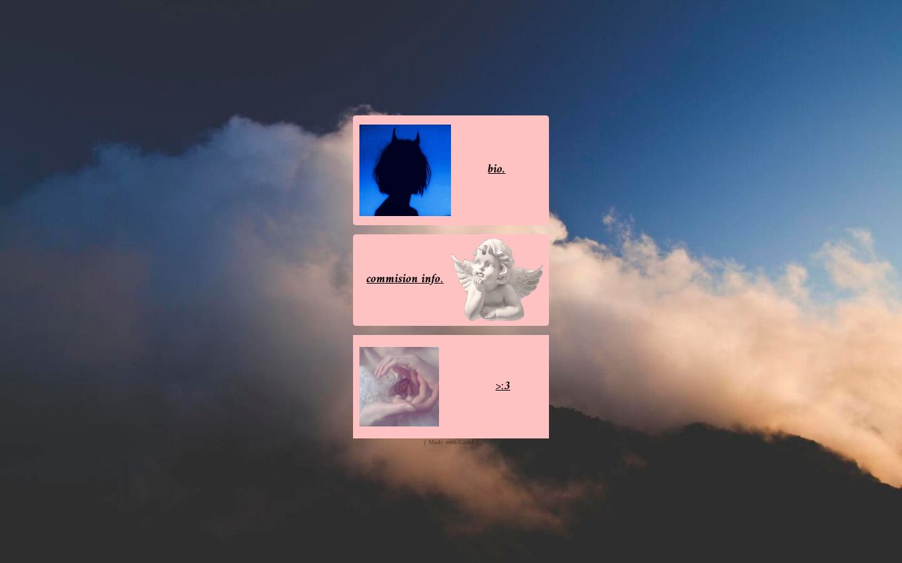 jin's cmsn carrd ☾